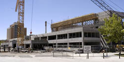 Construction on addition of Sci-Tech library ahead of schedule - The ...