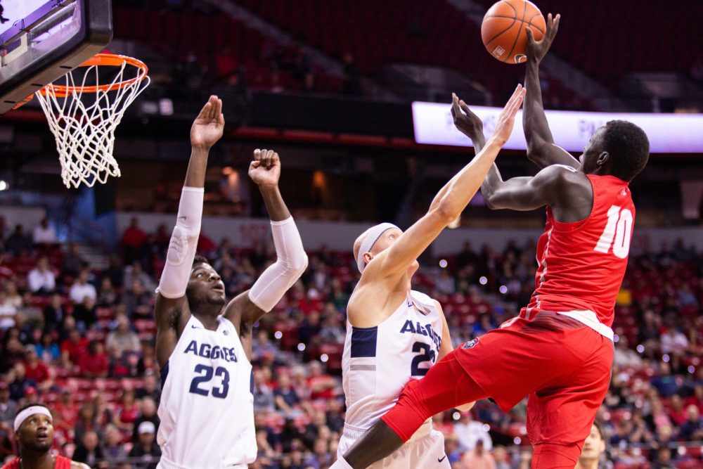 The winning formula: A look at Utah State men's basketball - The Utah ...