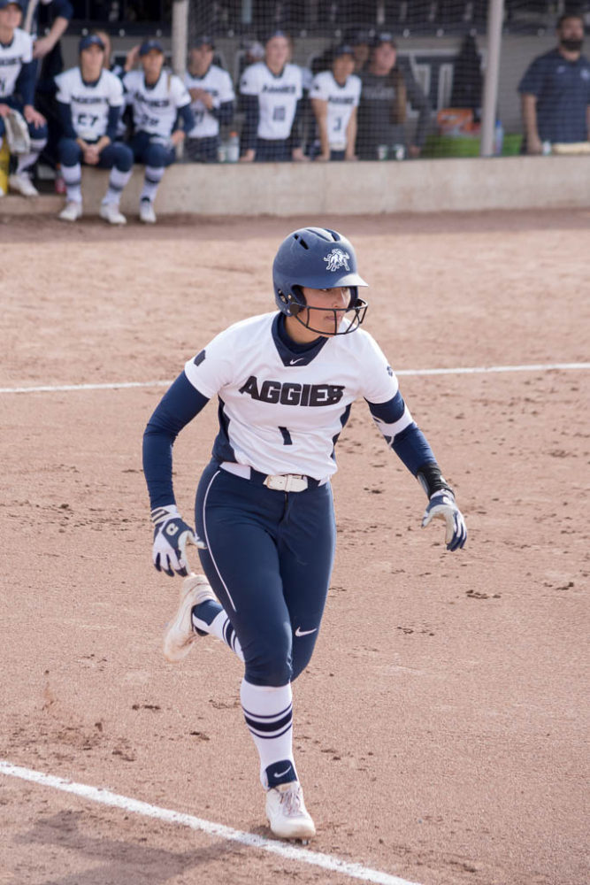 USU softball freshman named first-team All-Mountain West - The Utah ...