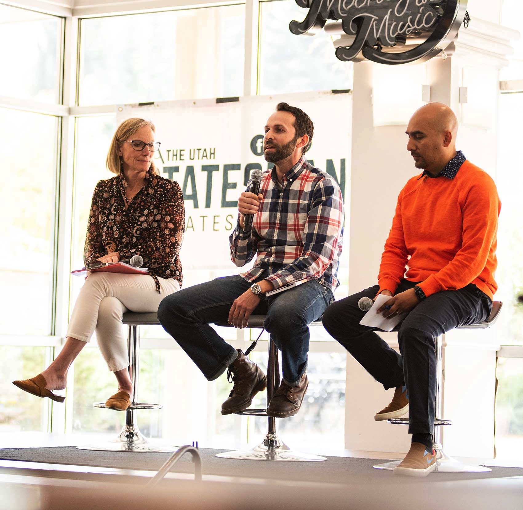 Statesman hosts Logan city Town Hall - The Utah Statesman