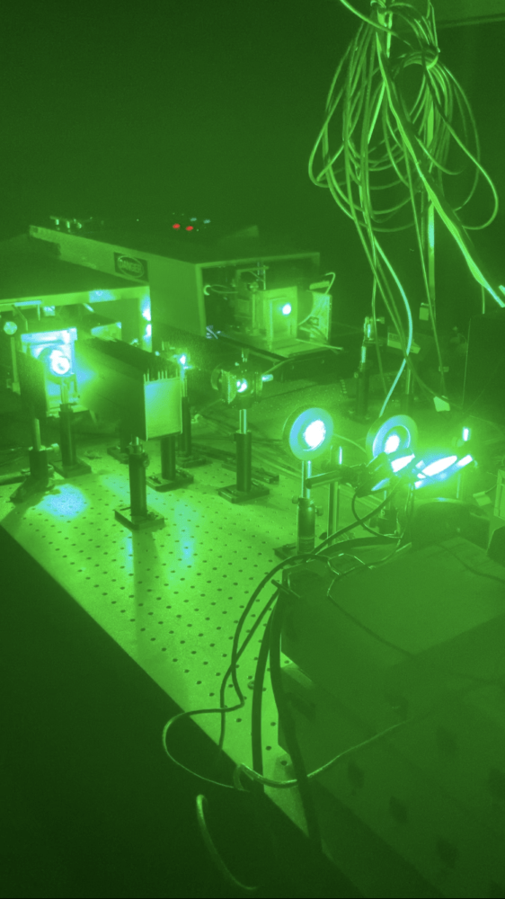 What is that green laser in the sky? - The Utah Statesman