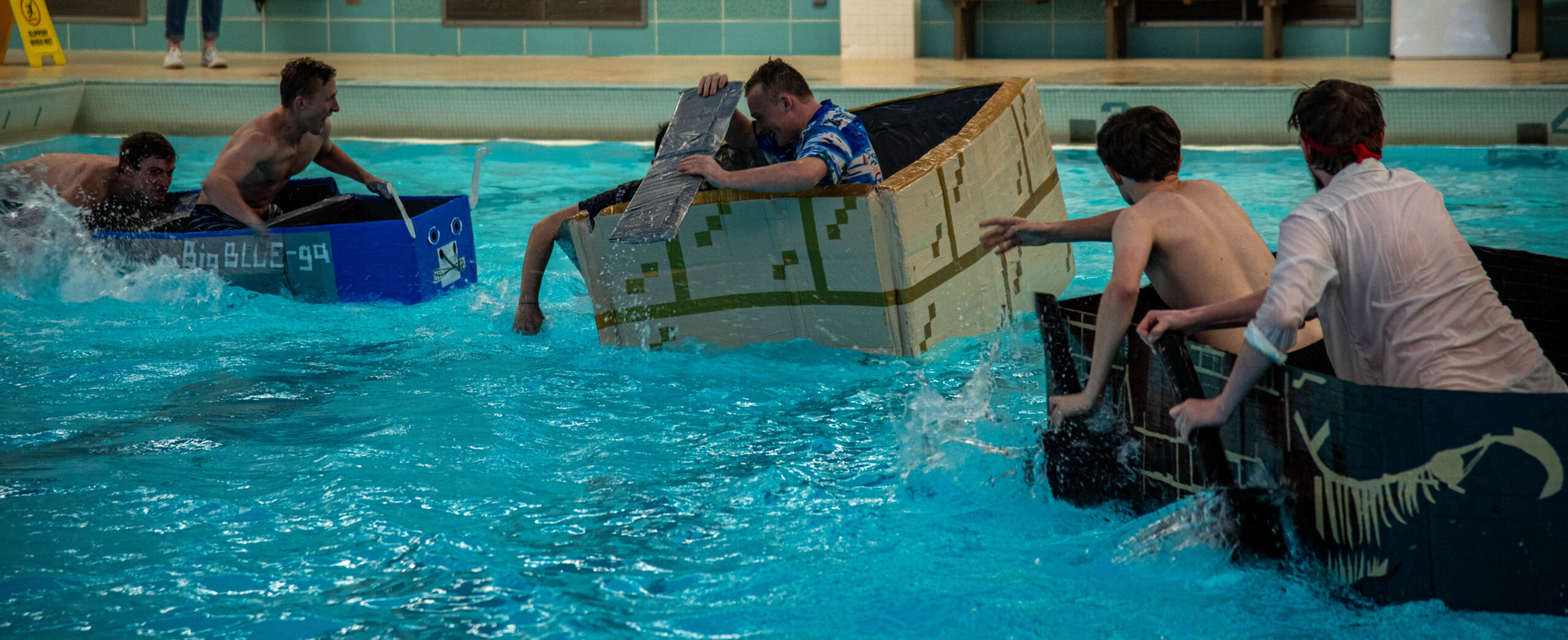 College of Engineering hosts cardboard boat races - The Utah Statesman