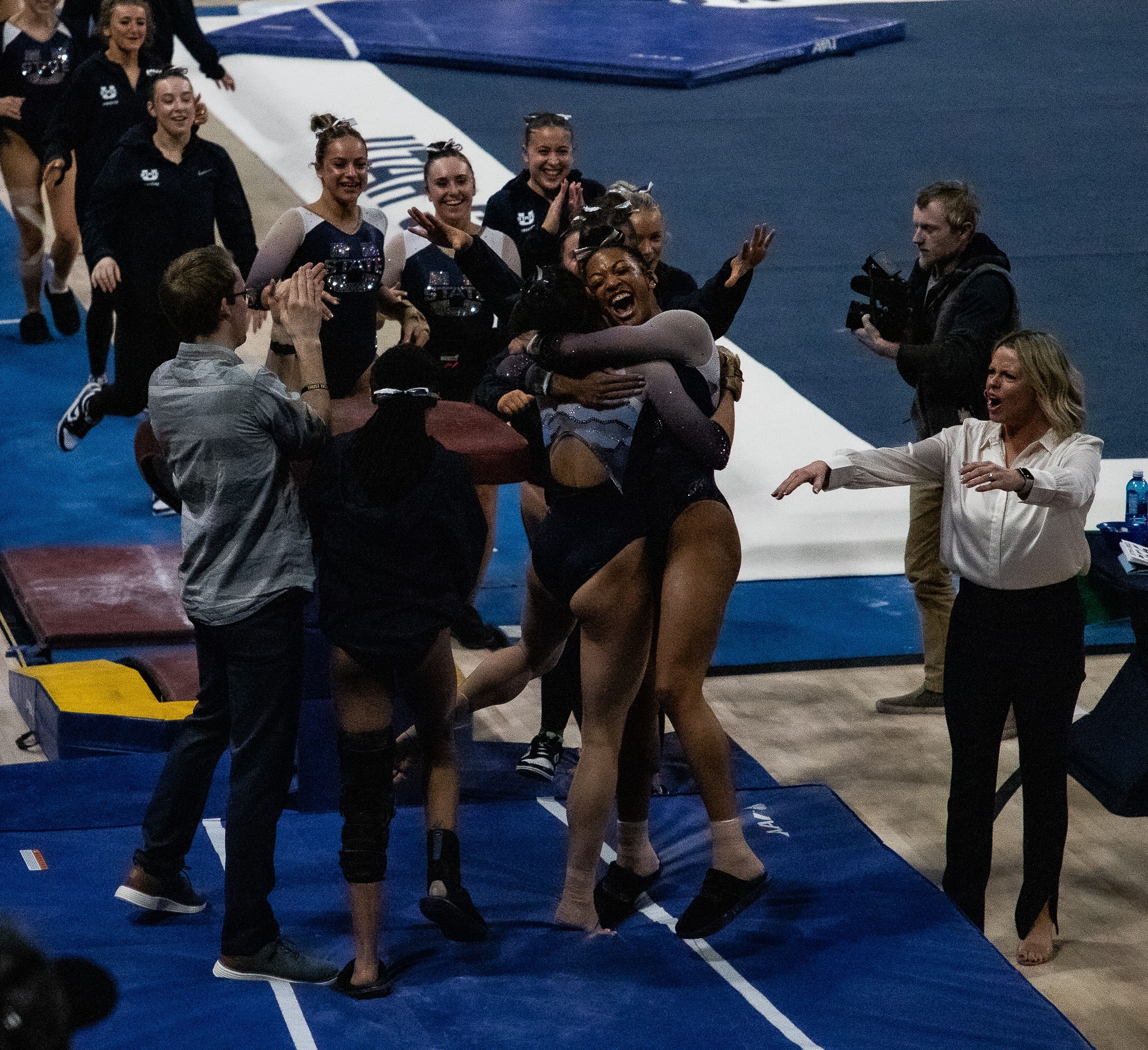 USU Gymnastics Hosts Quad Meet - The Utah Statesman