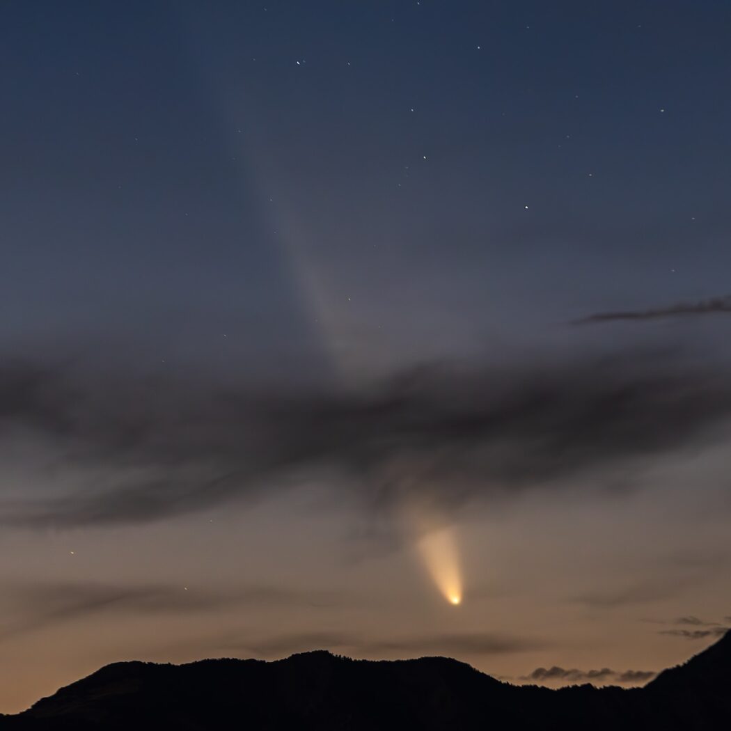 Comet visible over Logan, first time in 80,000 years - The Utah Statesman