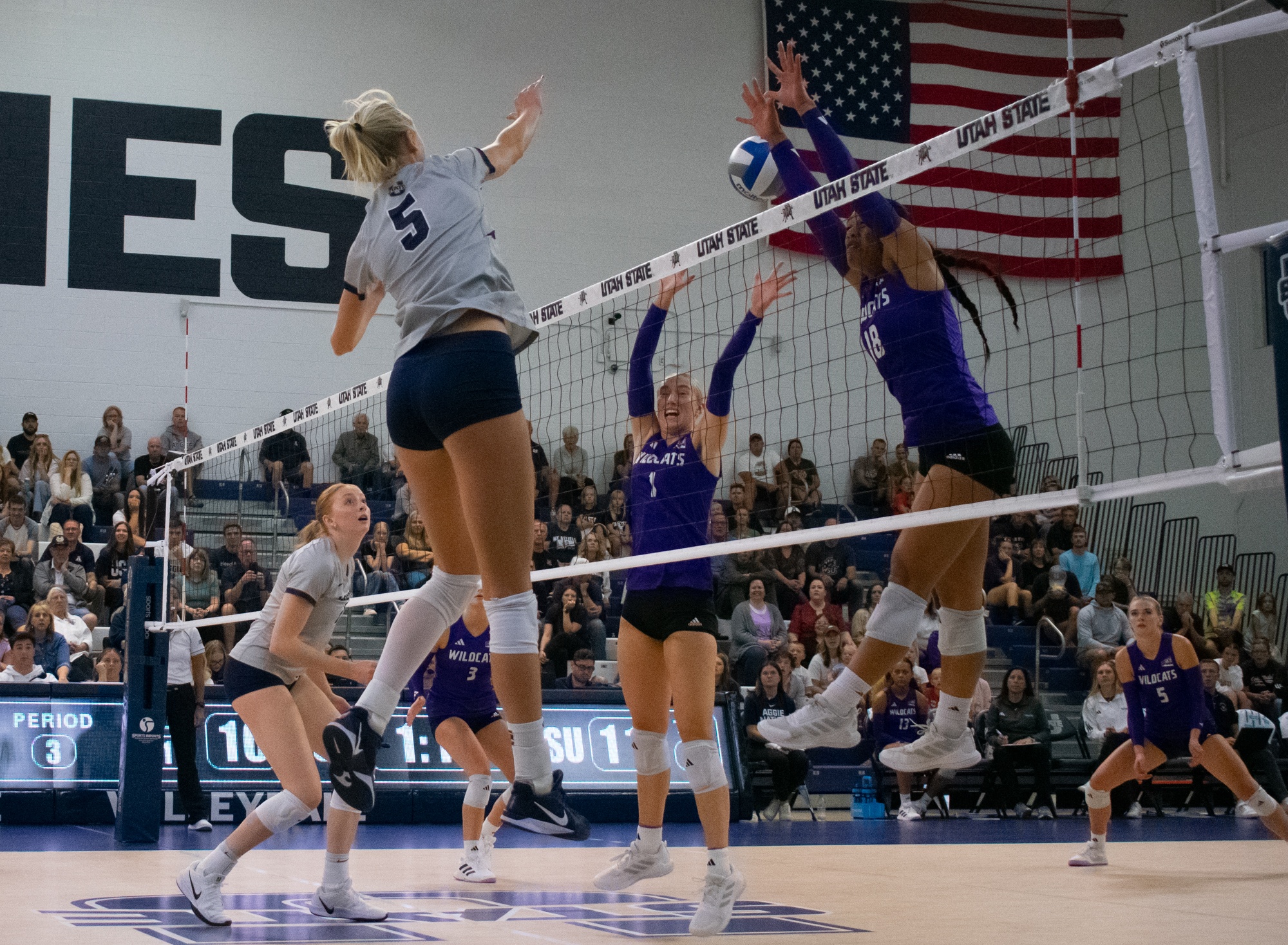 USU Defeats WSU in Straight-Set Victory - The Utah Statesman